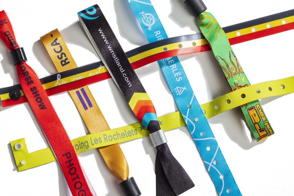 Bracelet en Tissu Personnalisé | Réutilisable & Inviolable | Identification